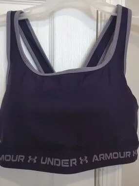 Under Armour | Other | Under Armour 2x Crossback Sports Bra Mid Impact ...